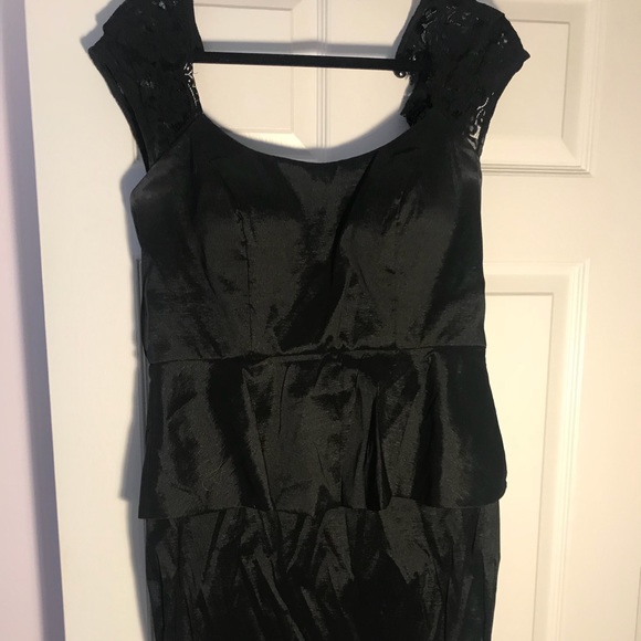Dresses | Lack Peplum Dress | Poshmark